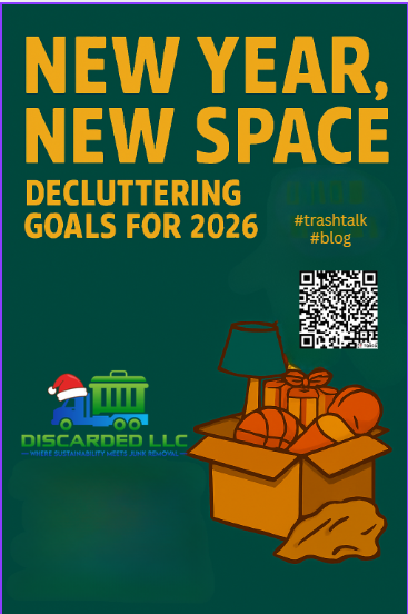 🧹 New Year, New Space: Decluttering Goals for 2026 | discarded LLC